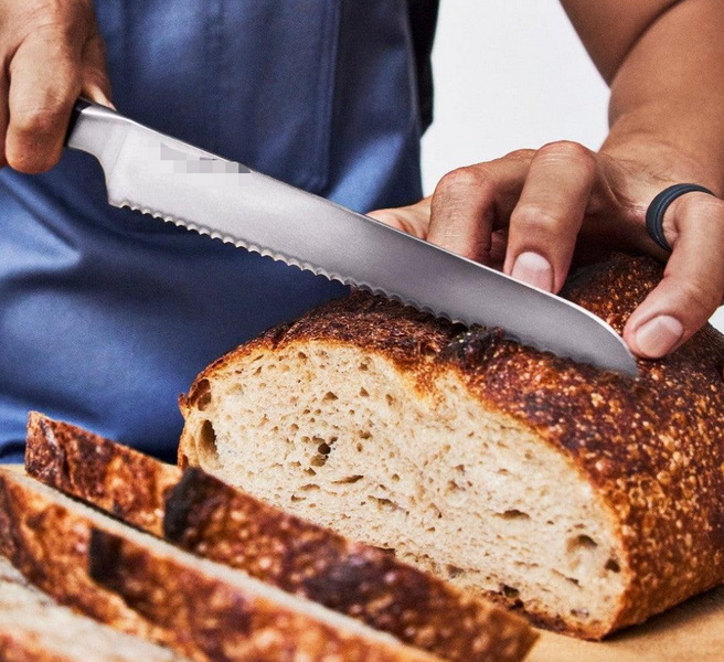 Comparando facas de pão: aço alemão x aço inoxidável - fabricantes ...